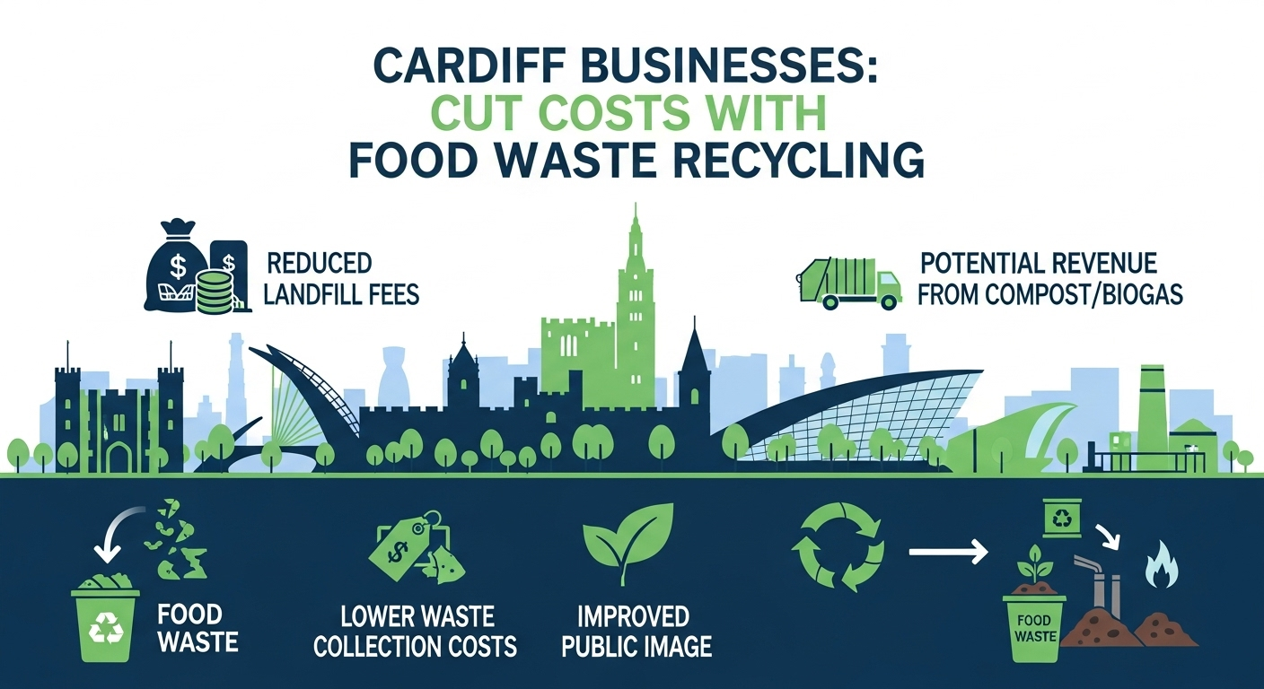 How Can Cardiff Businesses Cut Costs with Food Waste Recycling